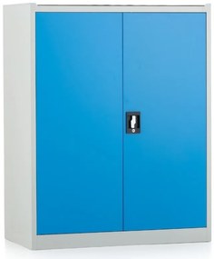 Rauman Kovová skříň na nářadí 92 x 50 x 117 cm typ II, cylindrický zámek - modrá