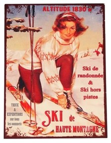 Nástěnná cedule Antic Line, 25 x 33 cm