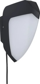 P 94519 Park + Light LED venkovní nástěnné svítidlo Ikosea IP44 50x203mm 3000K 5,6W 12V antracit umělá hmota - PAULMANN