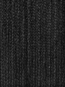 Hanse Home, Kusový koberec Jute Braided 106322 Black ovál, 160x230 ovál, černá, chodba / předsíň