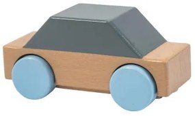 Dětské dřevěné autíčko šedé Sebra