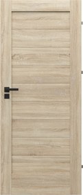 Porta doors Interiérové dveře rámové, 80 P, 80 × 197 cm, fólie, pravé, Sonoma, plné