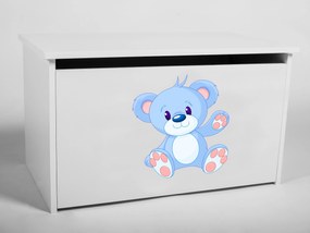 ADRK Furniture Truhla na hračky DARIA TB-Dar-BL-BEAR-O009
