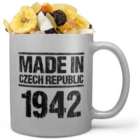 Hrnek Made In (rok: 1942, Náplň hrníčku: Tropická směs)