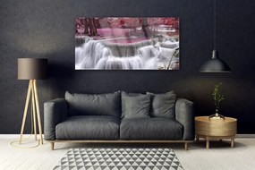 akrylový obraz Vodopád Góry Příroda 120x60 cm