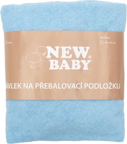 New Baby Návlek na přebalovací podložku 50x70 cm Bílý