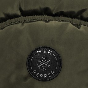 MILK&PEPPER Kabát pro psy Hans Khaki Velikost: 55