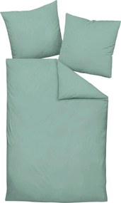 XXXLutz POVLEČENÍ, krep, zelená, tmavě zelená, šalvějově zelená, 140/200 cm Janine - Povlečení - 003361158203