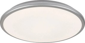 Rabalux Stříbrné stropní LED svítidlo Engon 380mm 24W 71129