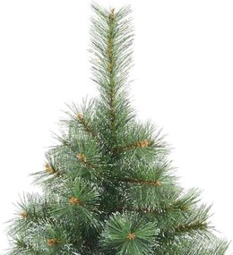 Umělý vánoční stromeček s stojanem Zelená 180 cm PE a PVC 3397844