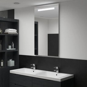 Koupelnové nástěnné zrcadlo s LED osvětlením | 60x100 cm