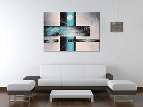 Gario Ručně malovaný obraz Nebeské šílenství Rozměry: 100 x 70 cm