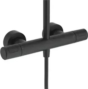 Ideal Standard - Sprchový set s termostatem, 26x26 cm, 2 proudy, hedvá