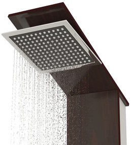 Sprchový panel set - sklo | hnědý