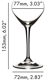 RIEDEL Specific Nick & Nora 140 ml, set 2 ks sklenic 6417/05