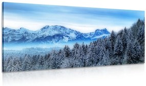 Obraz zamrzlé hory - 120x60 cm