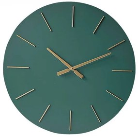BIZZOTTO Nástěnné hodiny TIMELINE zelené 60cm 0182441