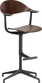 Vitra designové barové židle Mynt High With Glides
