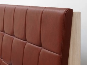BMB Denerys Paradise postel - imitace dřeva Dekor: Borovice Kodiak, Provedení: rovné, Rozměr: 180 x 200 cm