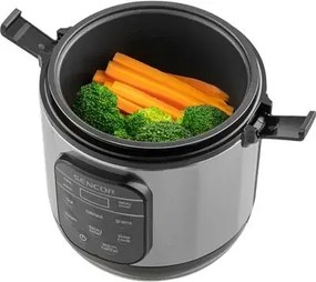 SENCOR SRM 0650SS stříbrná / Rýžovar / 350W / 0.6L