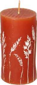 Svíčka Giulia 13cm orange