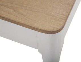 Jídelní stůl Matera 180 cm bílý/hnědý