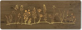 Li-Go "Louka dlouhá" světelný obraz 230V 120x40 cm provedení povrchu: ořech