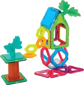 MAGFORMERS Magnetická stavebnice Třpytivá zahrada / 27 dílků