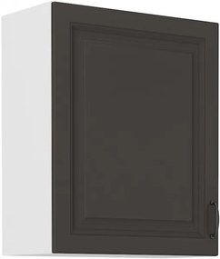 Kuchyňská skříňka Stilo 60 G-72 1F korpus bílá, dvířka šedá