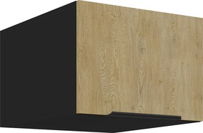 CREMONA cc | horní skříňka 50 NAGU-36 1F výklopná | 50 cm | HLUBOKÁ | černá/cremona