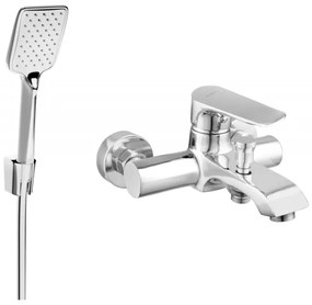 Mexen Pecos R62 vanová baterie se sprchovou soupravou, chrom - 7273R62-00