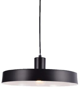 ACA DECOR Závěsné svítidlo DOMENICA, černé, průměr 36 cm