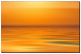 Obraz na plátně - Klidné moře při západu slunce 1280A (100x70 cm)
