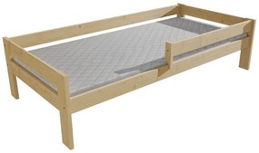 Vomaks Dětská postel se zábranou VMK006C KIDS Rozměr: 70 x 160 cm, Barva: surové dřevo