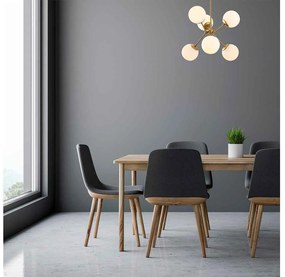 Designový lustr Abiba 55 cm zlatý
