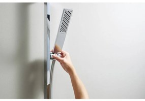 Hansgrohe Pulsify E - Tyčová ruční sprcha 100 1jet EcoSmart, chrom 24320000