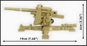 COBI 3143 Sd.Kfz.8 s Flak 36 8,8 cm / Stavebnice / 975 kostek / 2 figu