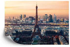 Fototapeta Panorama Paříže Omyvatelný vlies 152.5x104