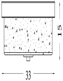 Searchlight 66210-2SS-Koup stropní PRESTON 2xE27/60W/230V IP44 pr.33cm stříbrná
