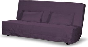 Potah na pohovku IKEA  Beddinge , dlouhý barva fialová látka pletený vzor