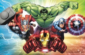 TREFL PUZZLE Avengers/Hrdinové mini 20x13cm 54 dílků 4 druhy tr54166