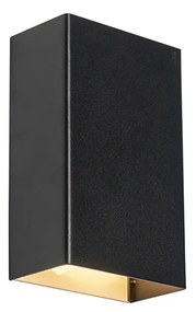 Chytré nástěnné svítidlo černé 10 cm vč. 2 WiFi G9 - Otan