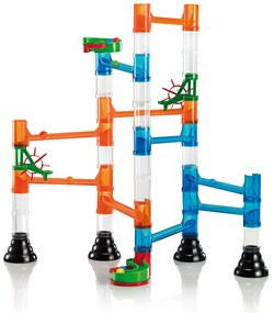 Migoga Marble Run - kuličková dráha - transparentní - 45 ks