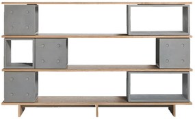 Lyon Beton designové komody Dice Bookcase 4M2L (šířka 229.5 cm)