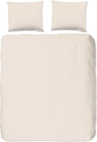 Béžové povlečení na dvoulůžko/prodloužené z bavlny Renforcé 200x220 cm Uni – Good Morning