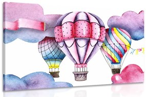 Obraz akvarelové balónky