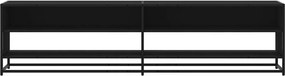 TV skříňka černá 180,5 x 40 x 46 cm kompozitní dřevo 3300800