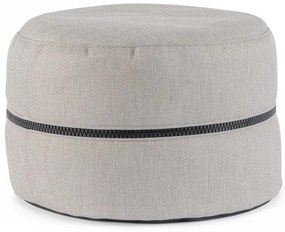 BIZZOTTO Zahradní puf GULIZAR ⌀50 cm šedý