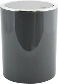 MSV KAMAKA výklopný odpadkový koš 6 L šedý / plast