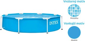 Intex Metal Frame 244 x 51 cm 28205